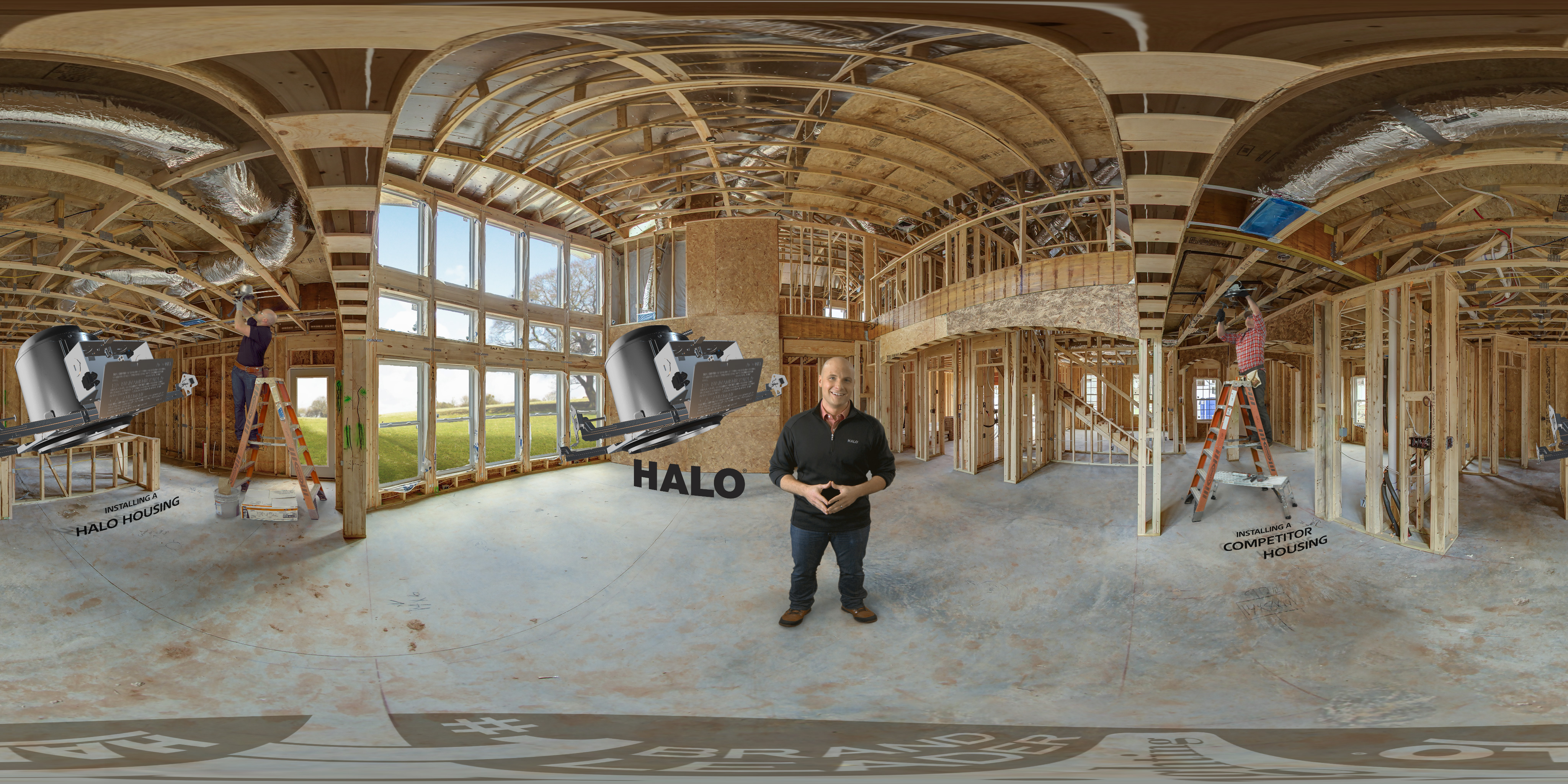 HALO Lighting 360 Video | SkyBox Studio | Mettle