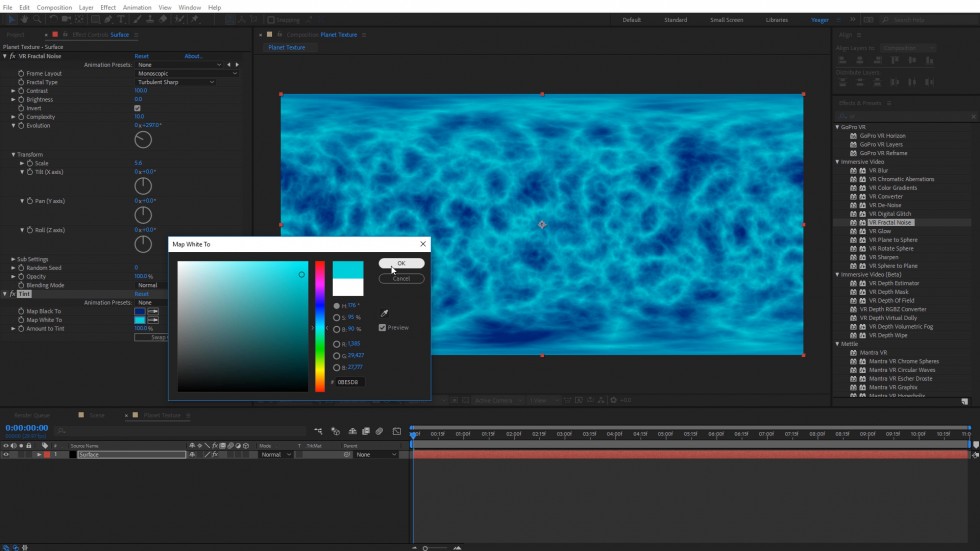 How to Create Planet Textures | After Effects | Mantra VR | Mettle